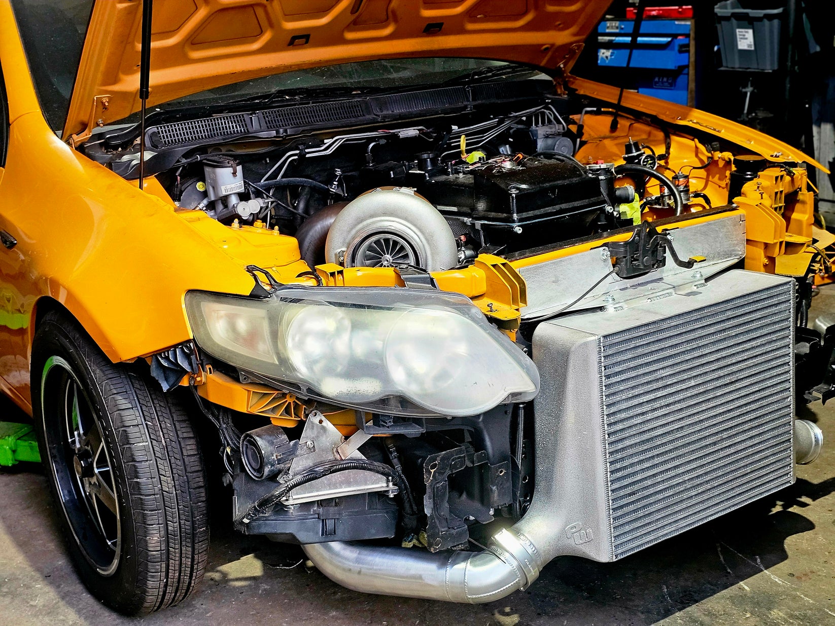 Ford BARRA PRO-MOD Turbo Manifold – Side Design Fabrications