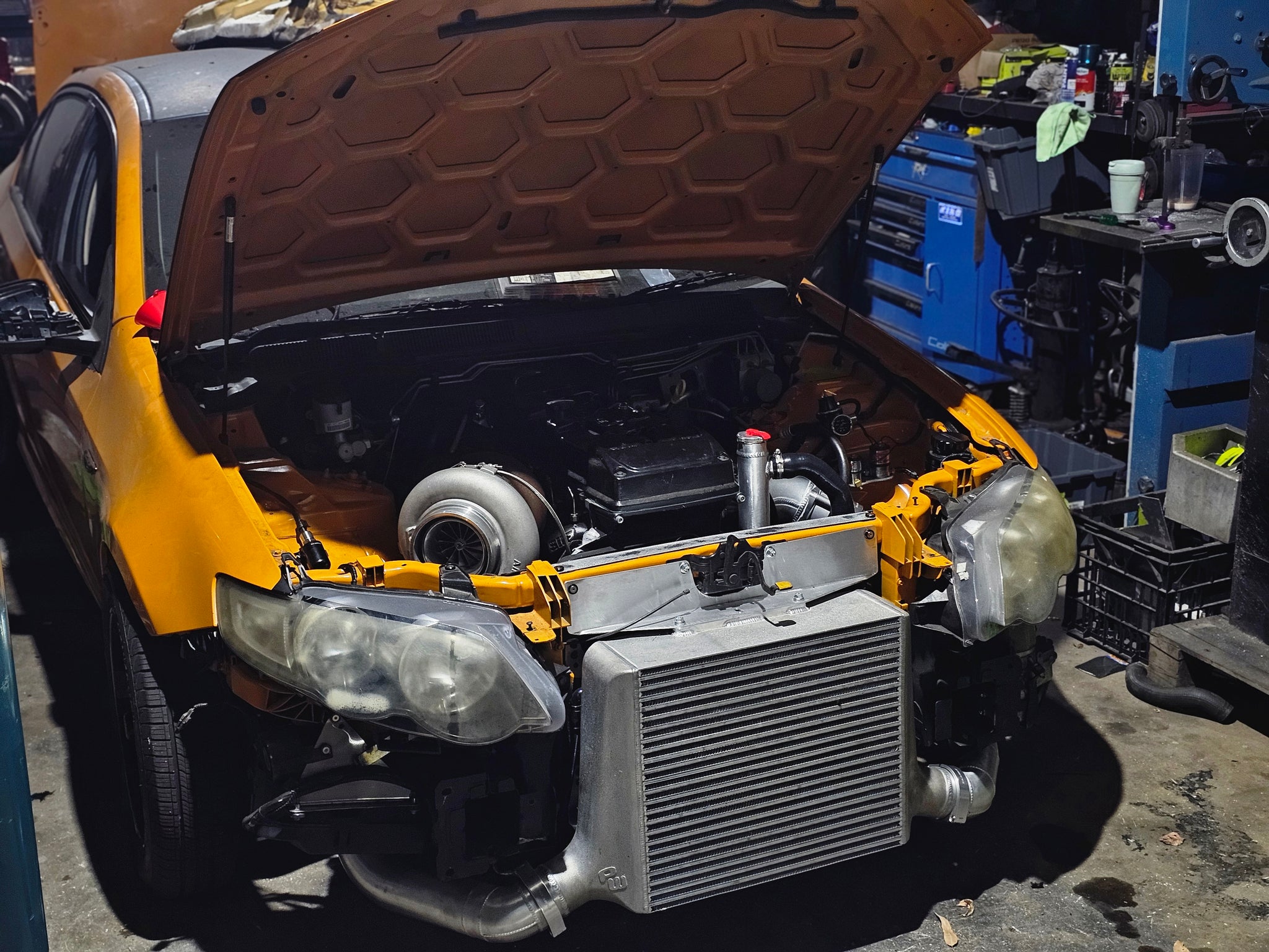 Ford BARRA PRO-MOD Turbo Manifold – Side Design Fabrications