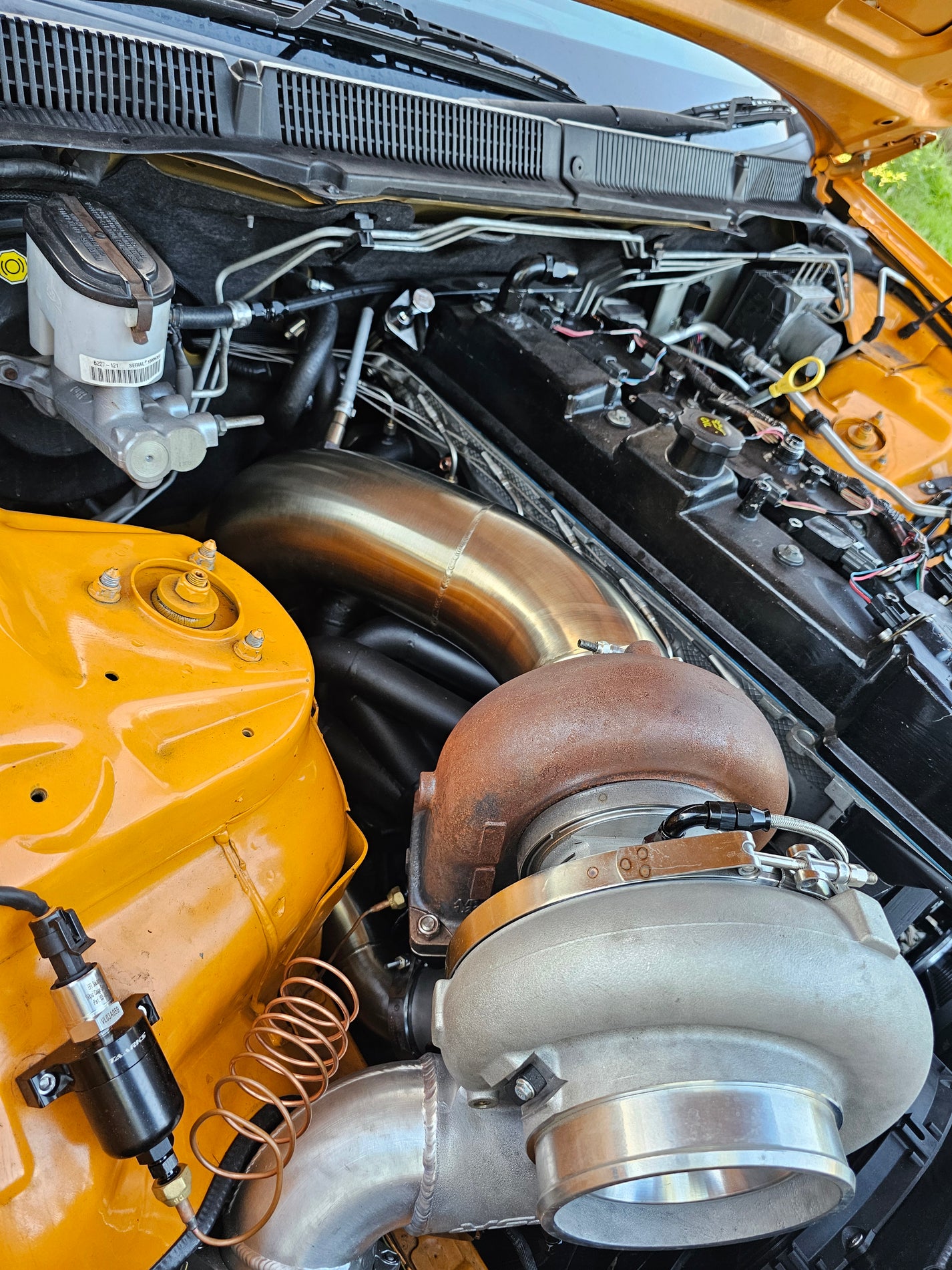 Ford BARRA PRO-MOD Turbo Manifold – Side Design Fabrications