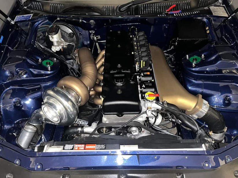 Ford Falcon SOHC Intech Turbo Manifold - Pro-Mod – Side Design Fabrications