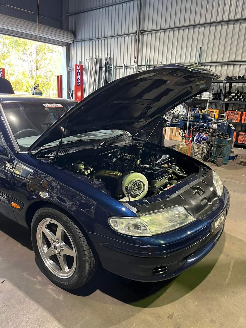 Ford Falcon SOHC Intech Turbo Manifold - Pro-Mod – Side Design Fabrications