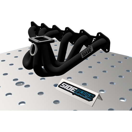 Ford BARRA HIGH-MOUNT Manifold – Side Design Fabrications